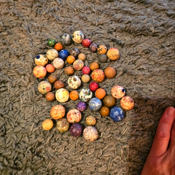 Vintage | Other | Vintage Stone Marbles | Poshmark